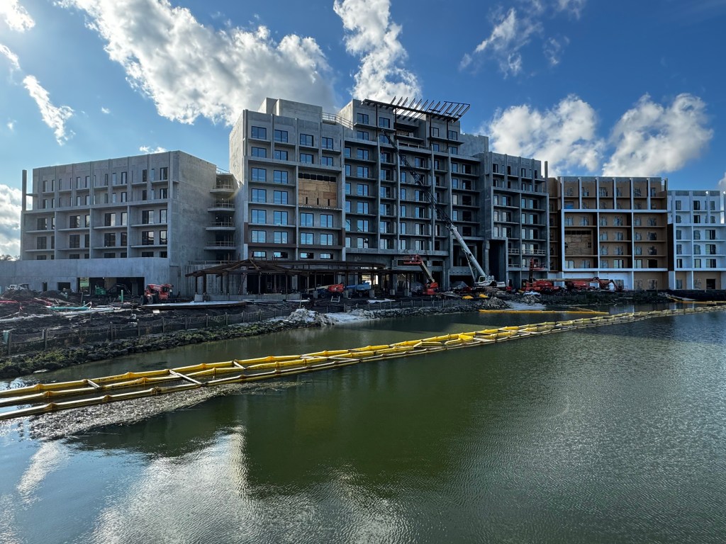 Polynesian Villas DVC Tower: January 2024 Construction Update - DVC Fan